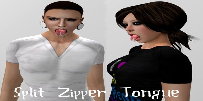 Second Life Marketplace - ***RAZP Split Zipper Tongue